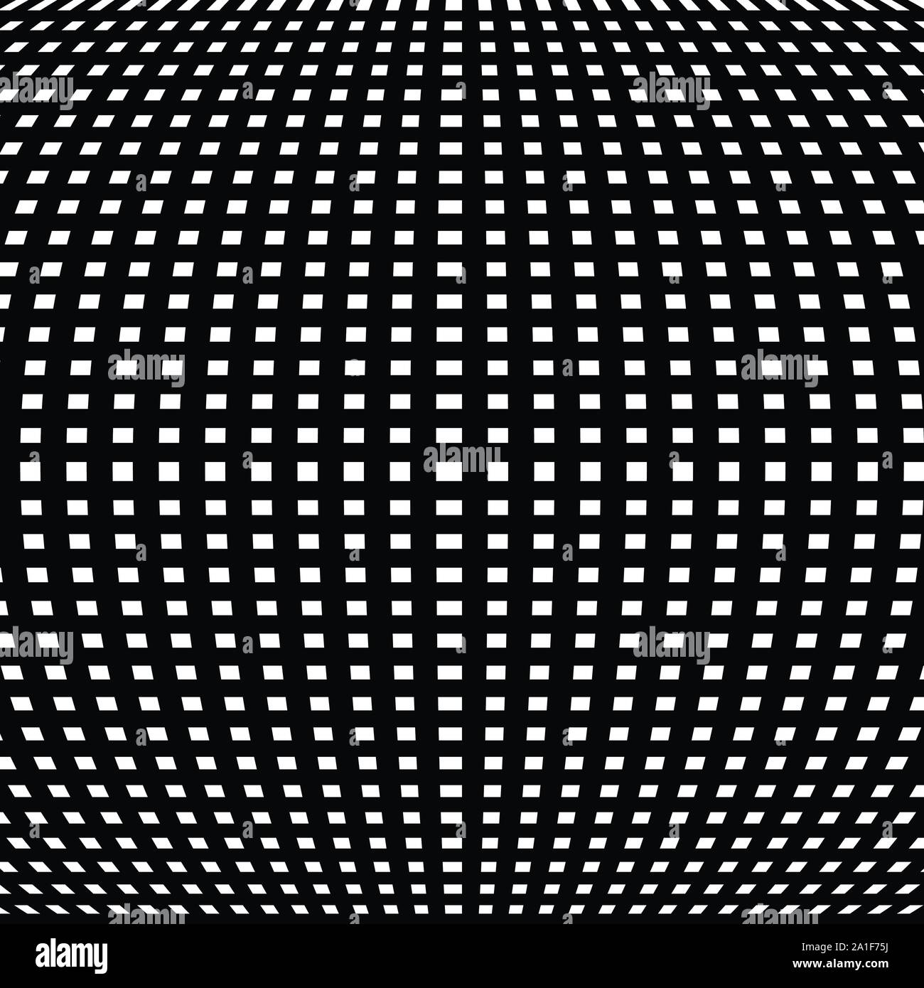 Spherical, globe circular distort effect pattern. Curved bulge ...