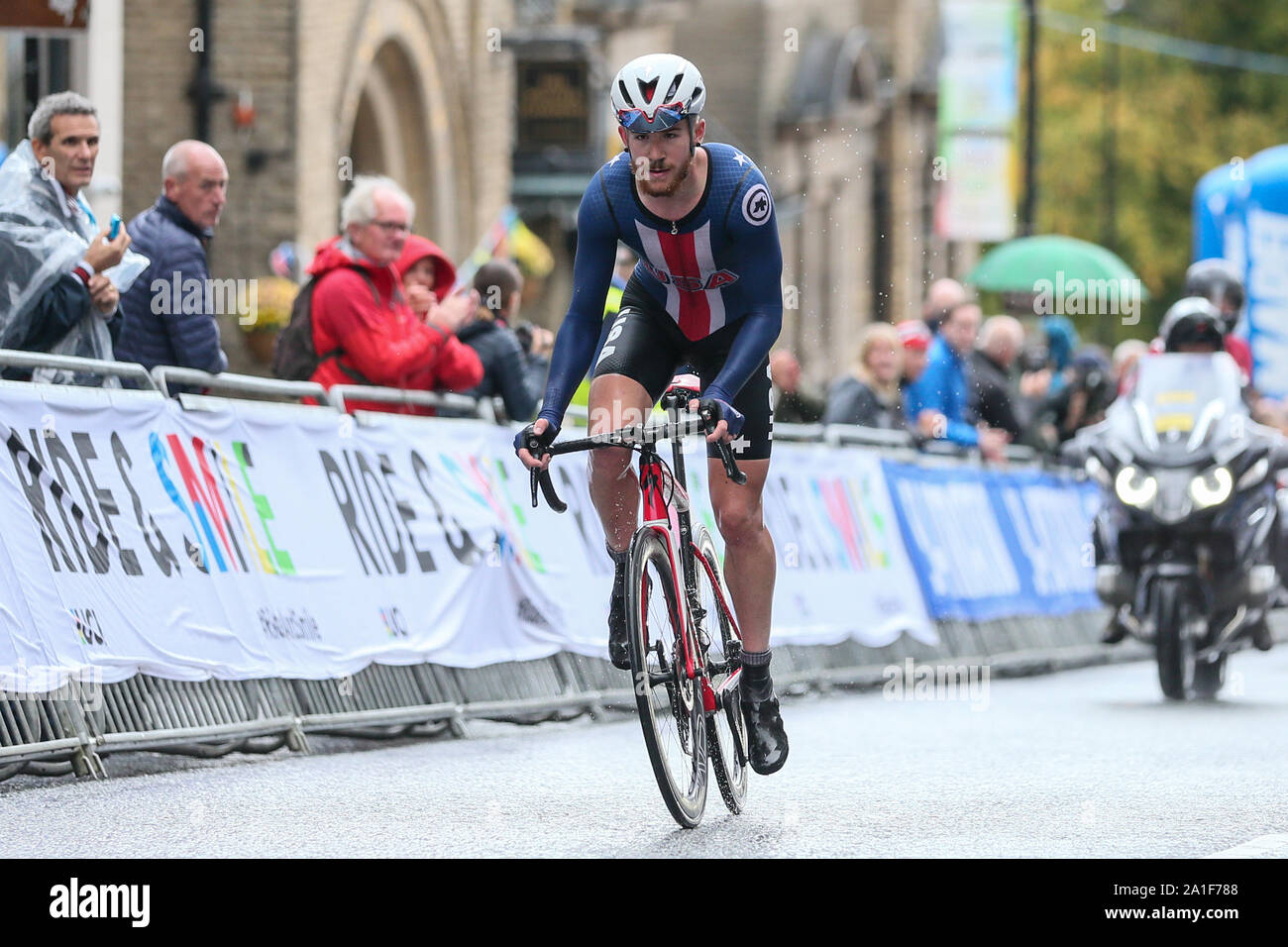 Harrogate, UK. 26th Sep, 2019. HARROGATE, 26-09-2019, cycling, wk ...