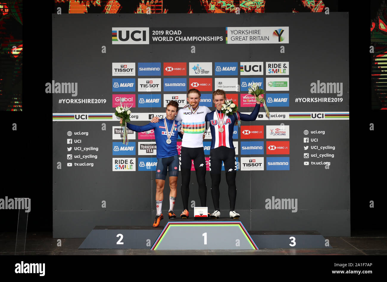 Italys alessio martinelli silver usas quinn simmons gold hi-res stock ...