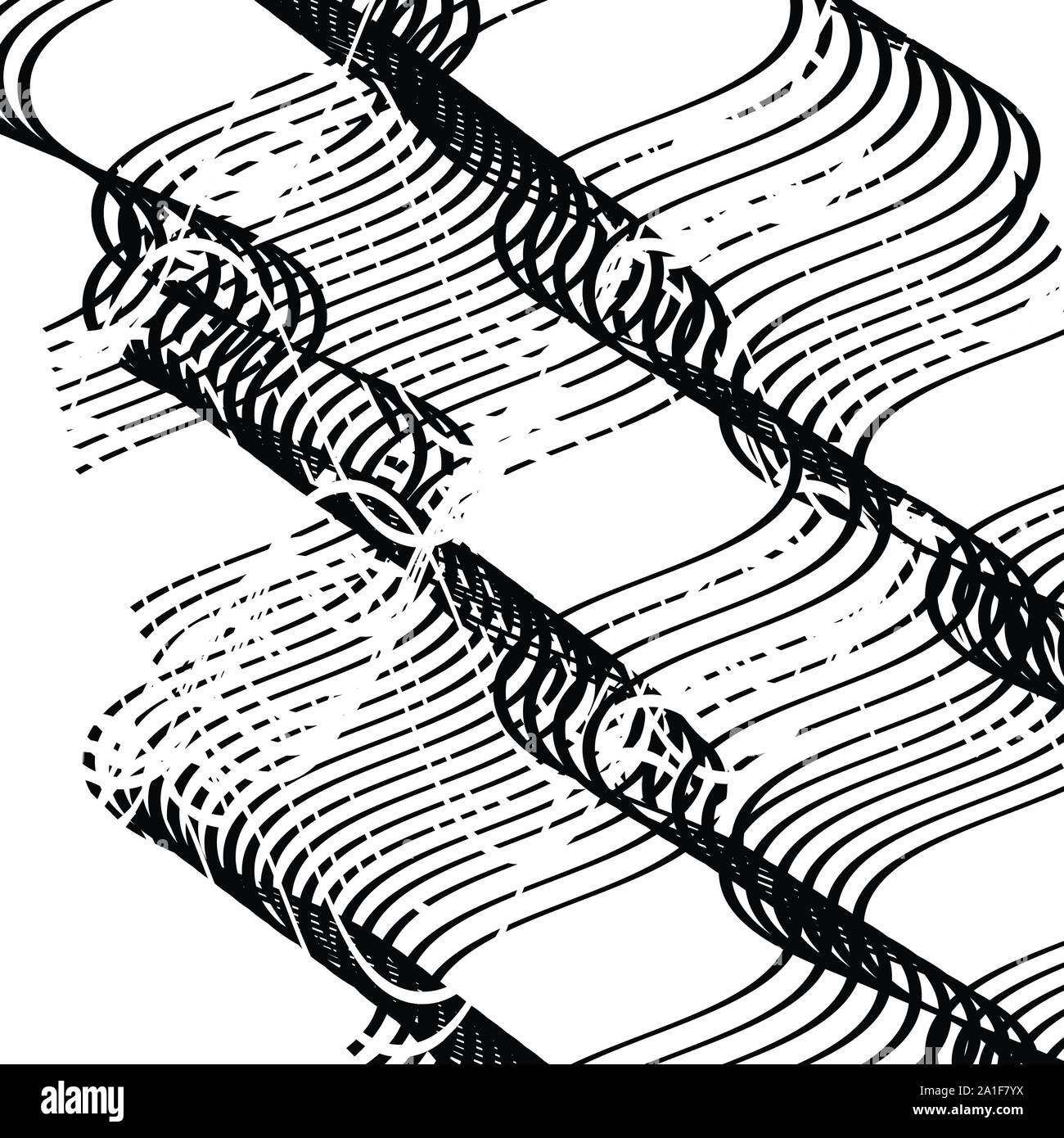 Wavy static Stock Vector Images - Alamy