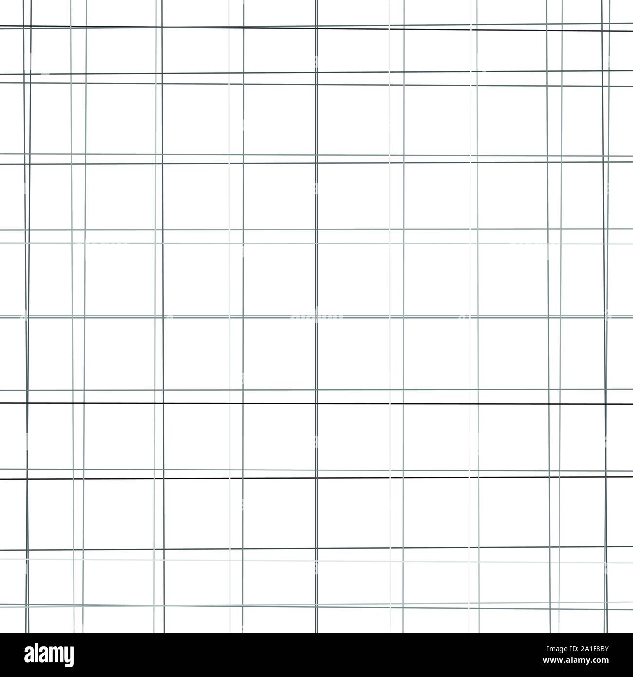 Dynamic, random lines grid, mesh. Crosshatch, tangled straight lines ...
