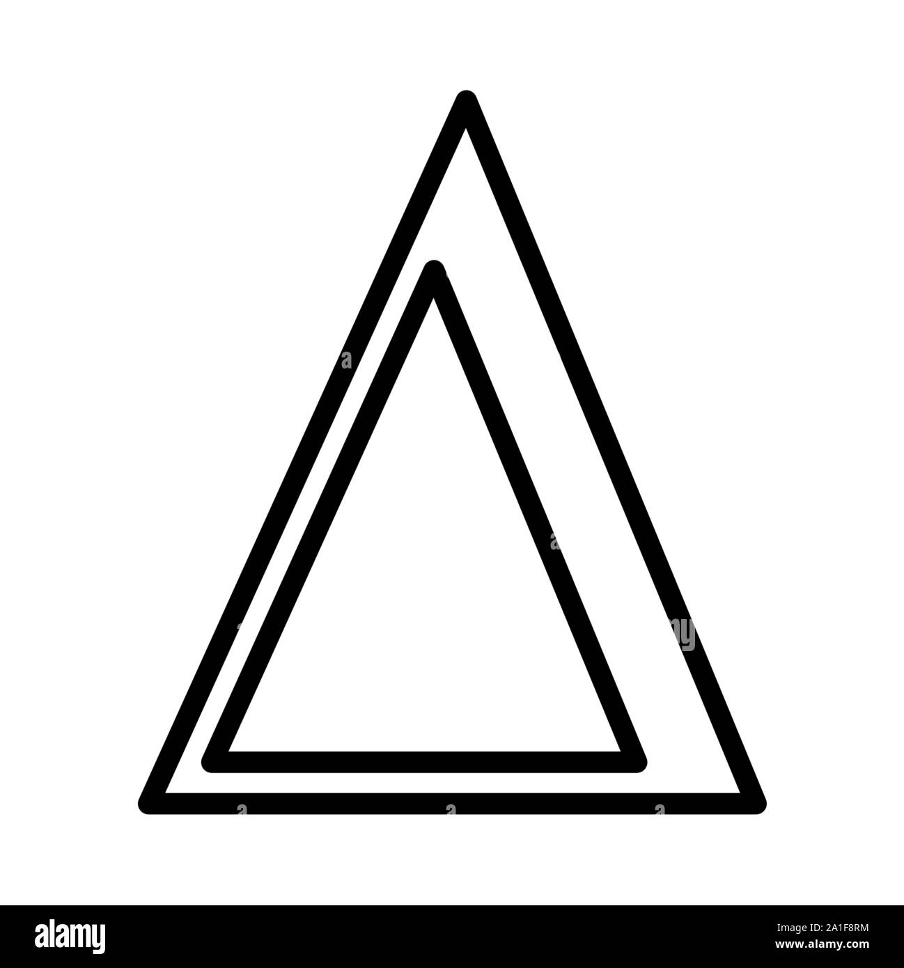 Delta sign illustration Stock Vector Image & Art - Alamy