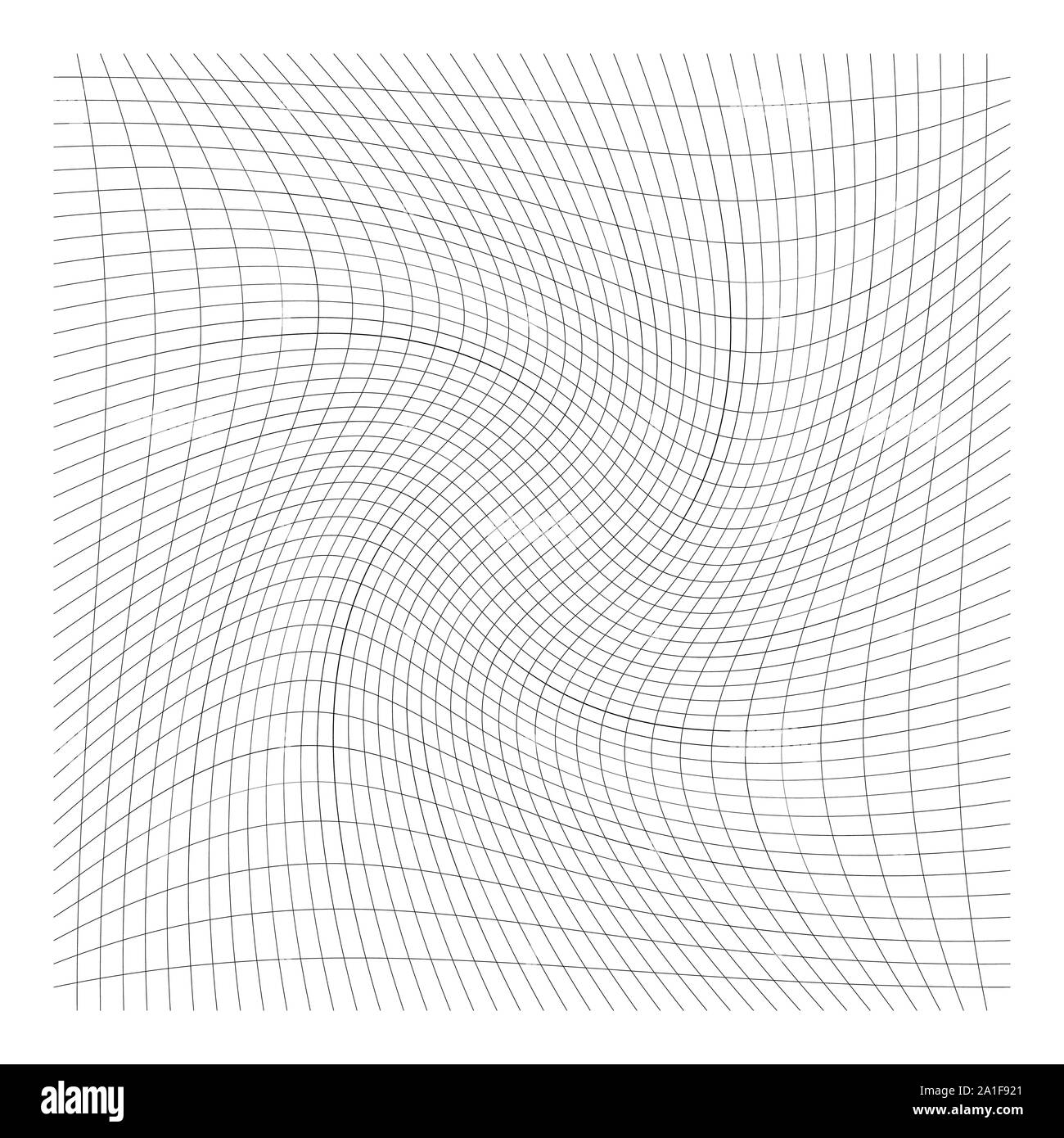 Intersecting lines mesh, grid with spirally, rotation, swirl, twirl effect Stock Vector Image ...