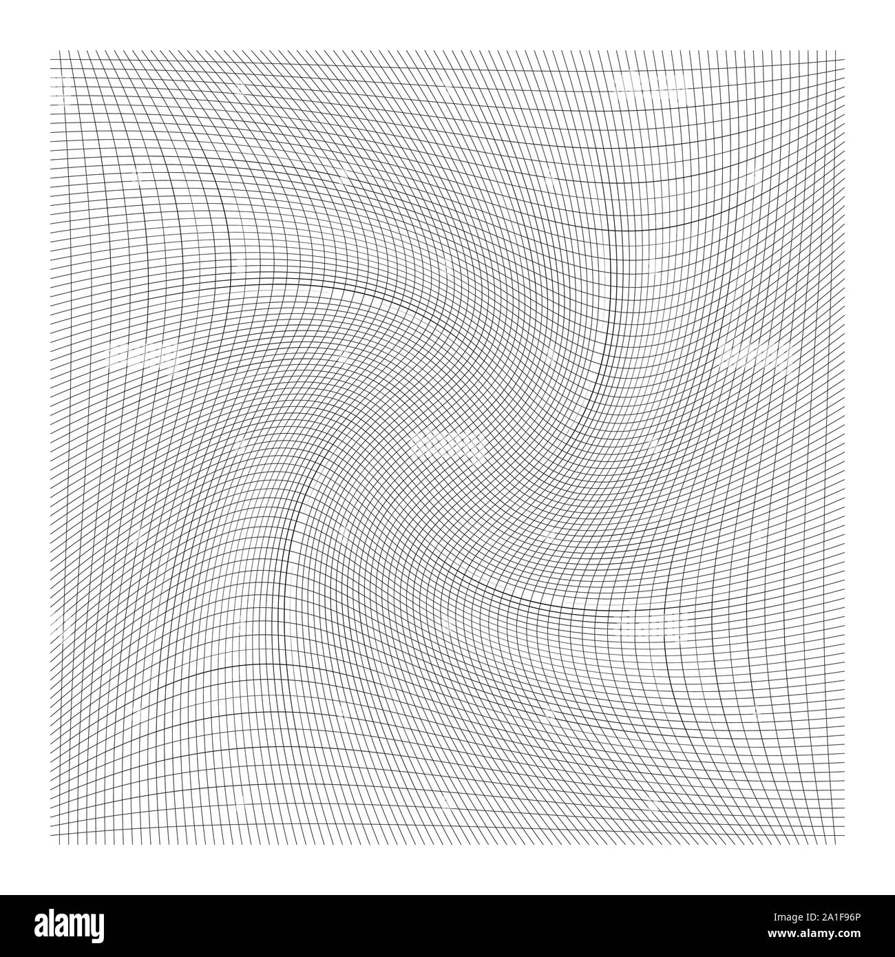 Pattern with rotation, spiral, swirl, twirl effect of perpendicular ...