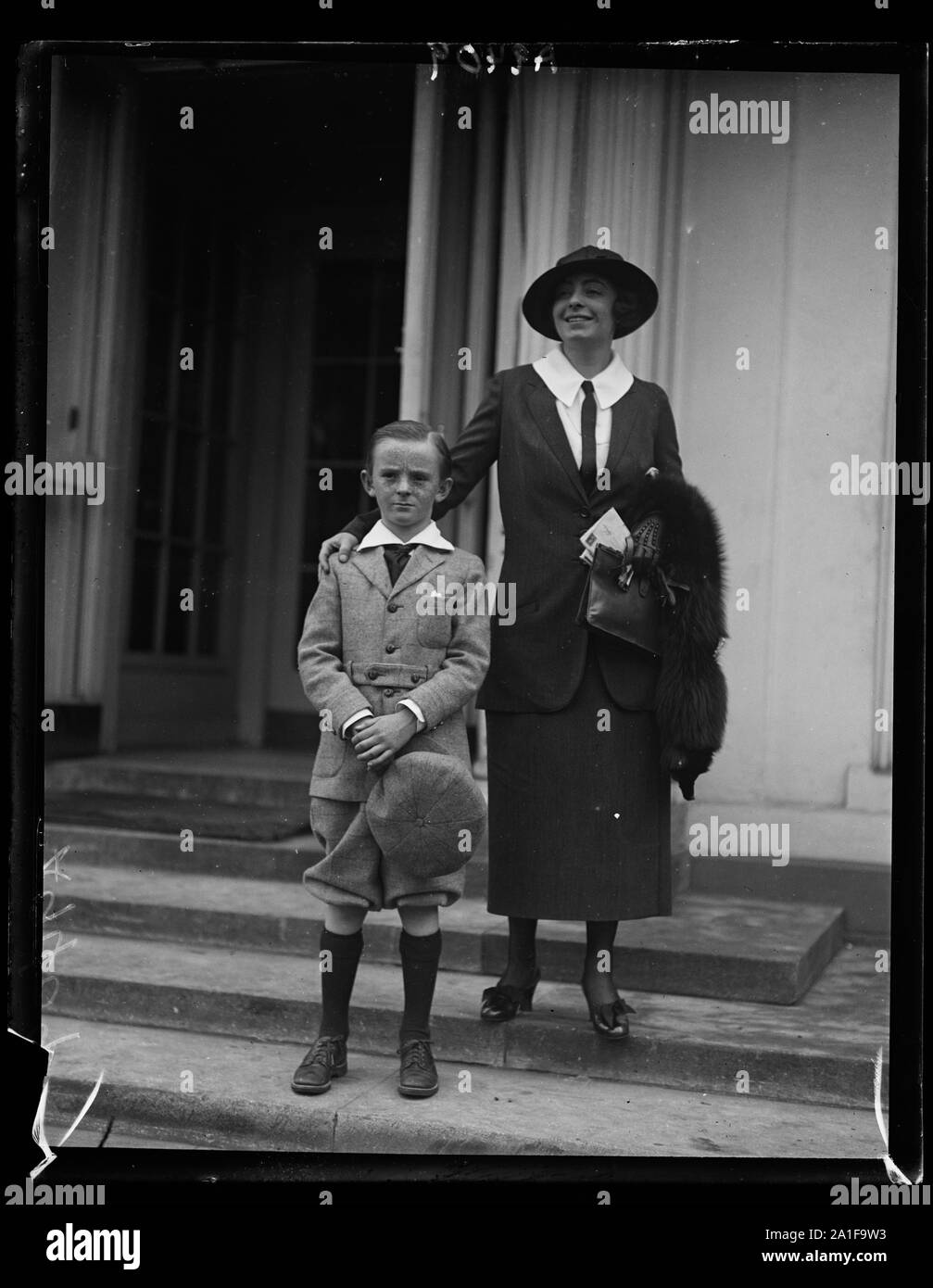 Mrs. Wallace Reid, widow of the former movie star called on President ...