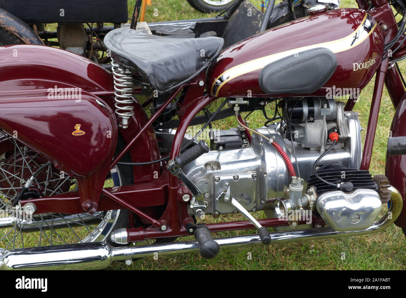 1930s the London Douglas motorcycle Stock Photo - Alamy