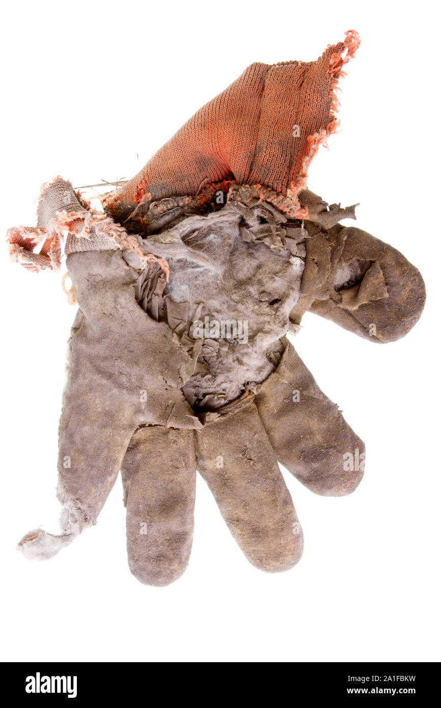 Worn work glove hi-res stock photography and images - Alamy