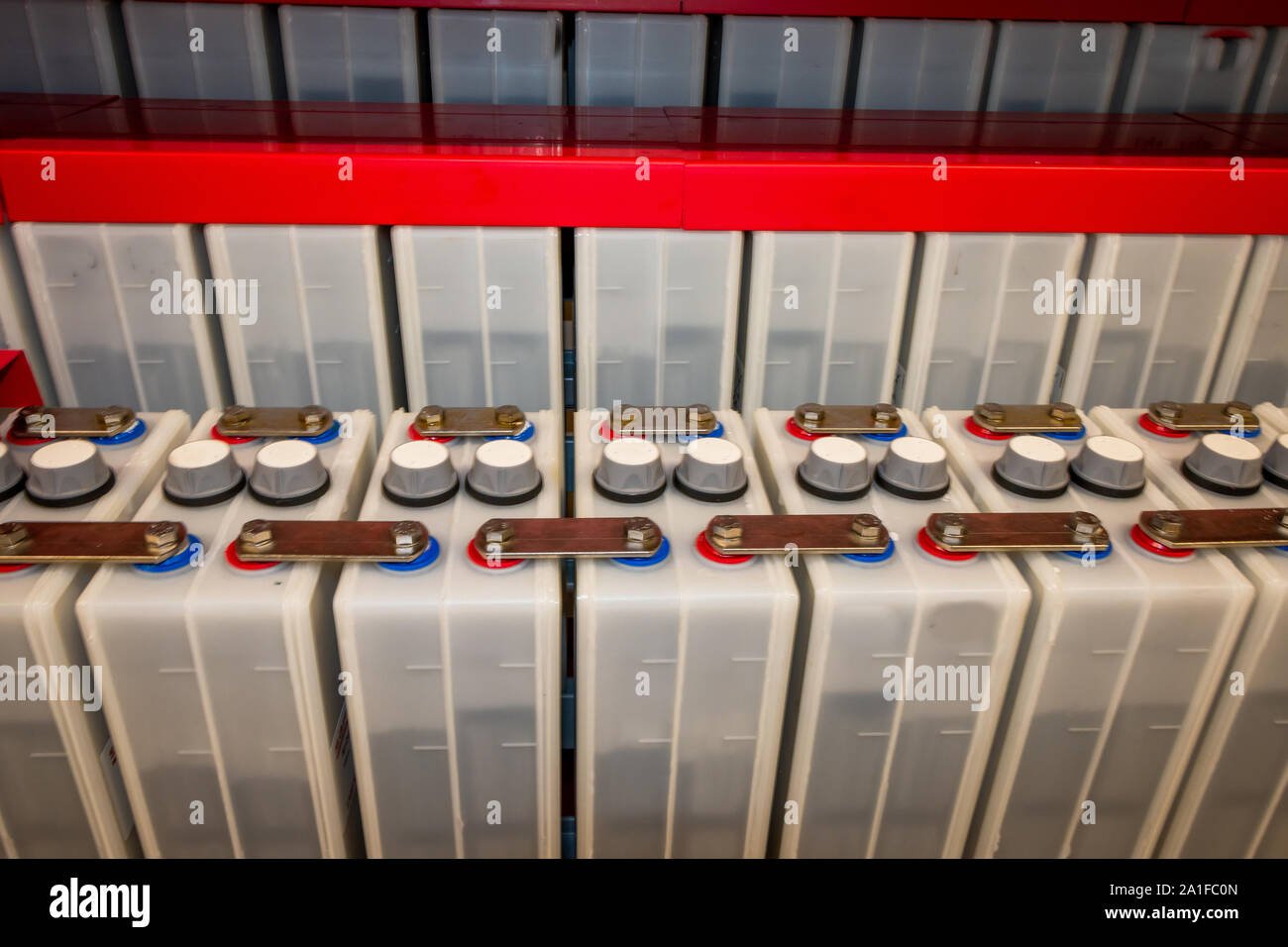 Large battery pack on industrial level, to deliver back up power in ...