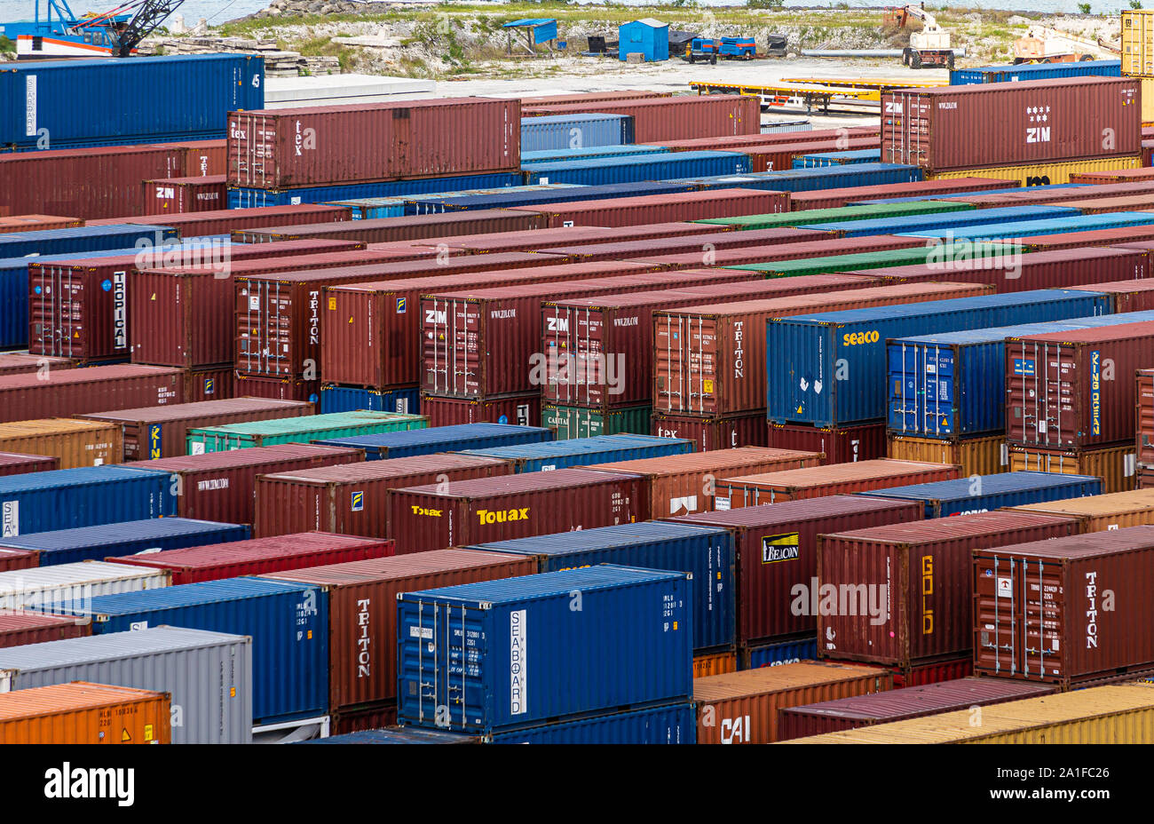 Barbados shipping hi-res stock photography and images - Alamy