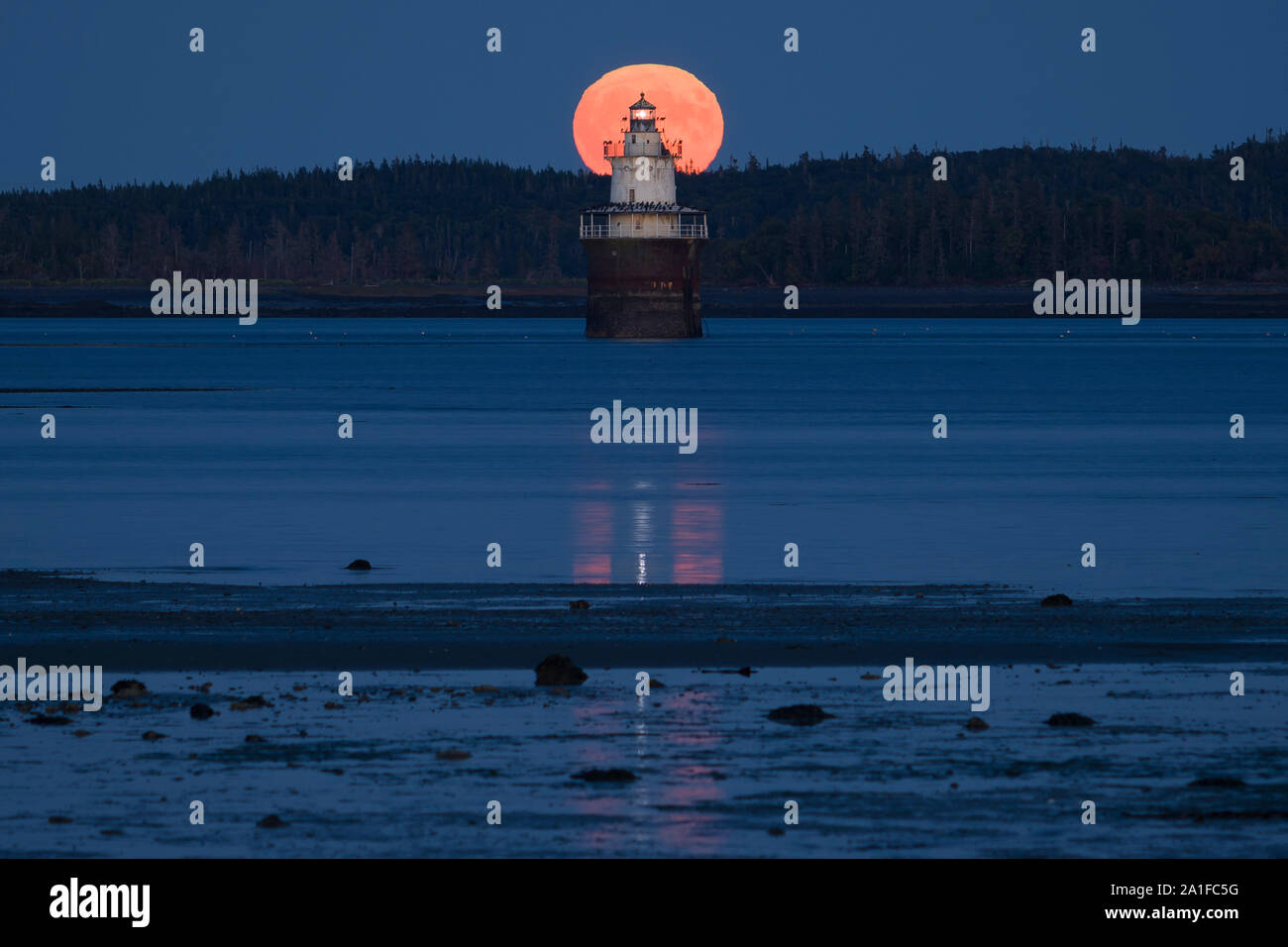 Lubec channel lighthouse hi-res stock photography and images - Alamy