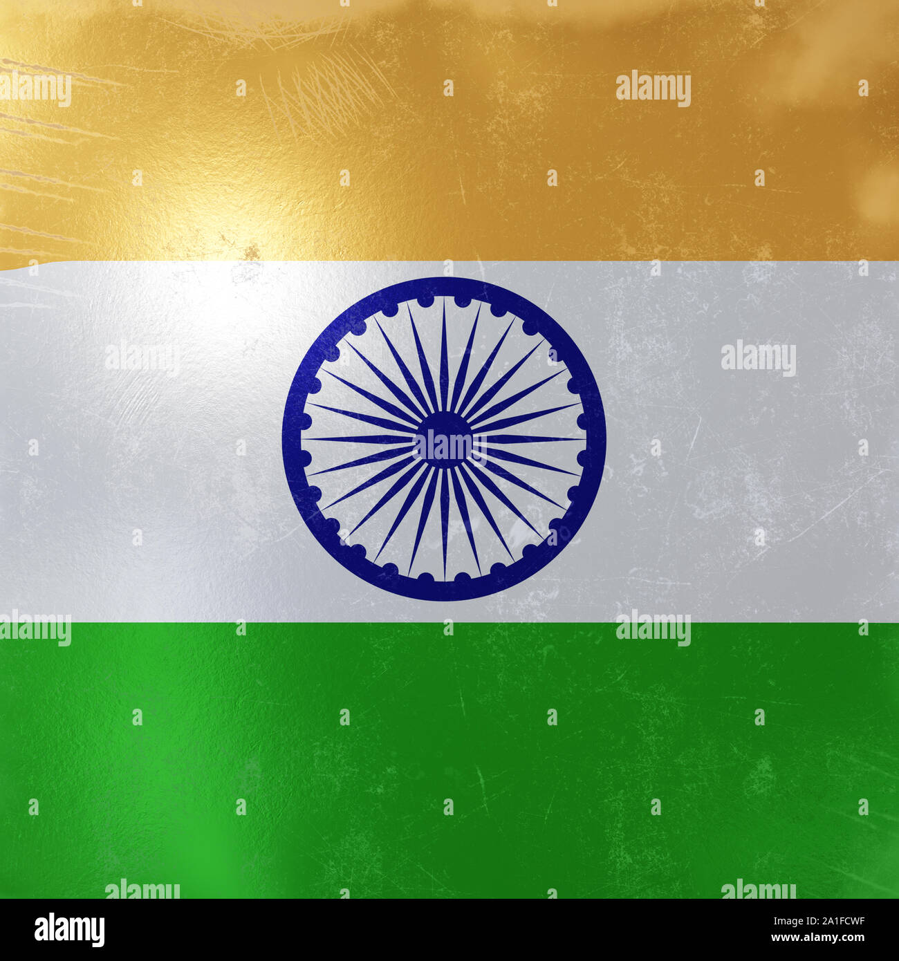 Old india flag hi-res stock photography and images - Alamy