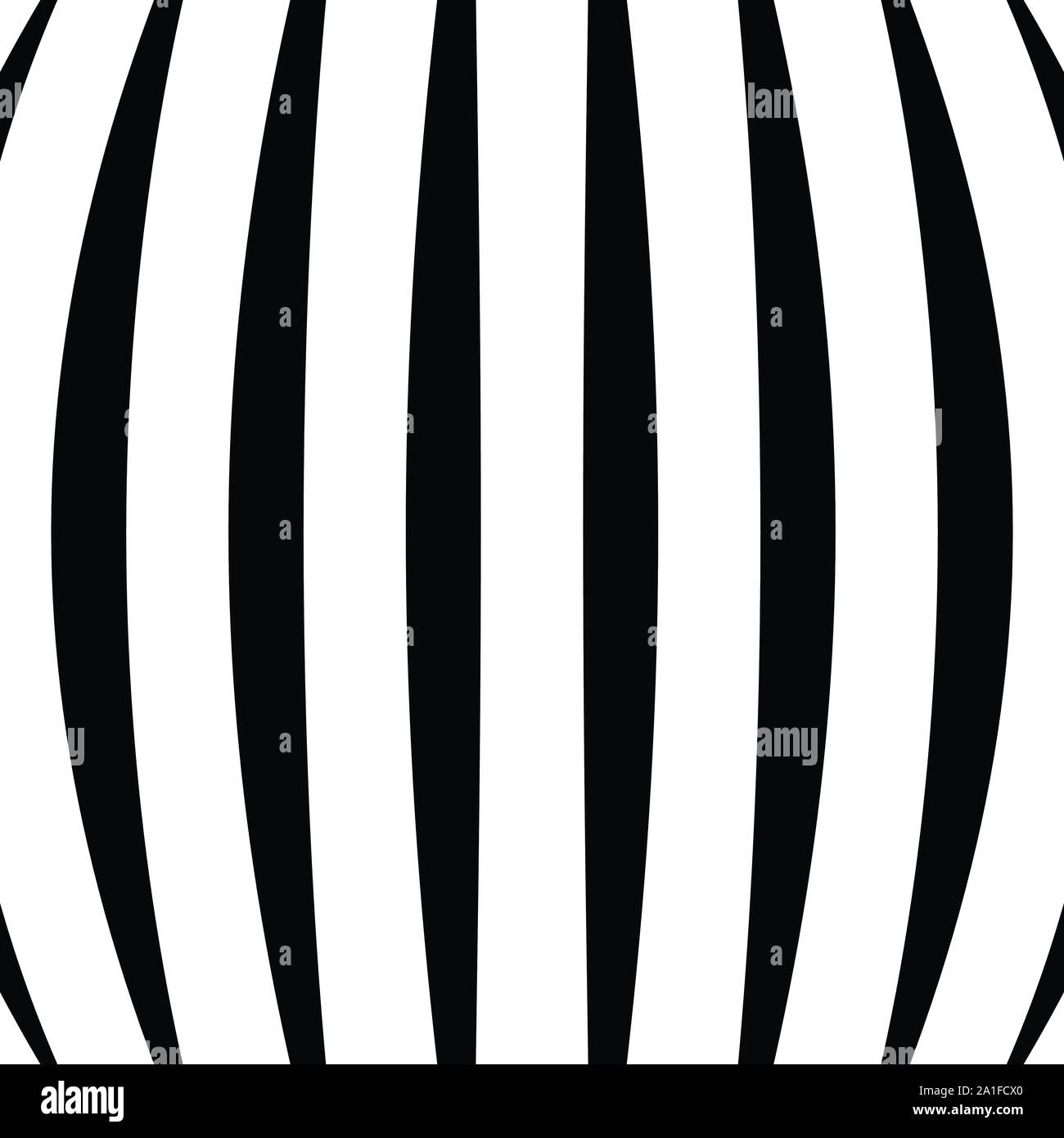 Spherical, globe circular distort effect pattern. Curved bulge ...