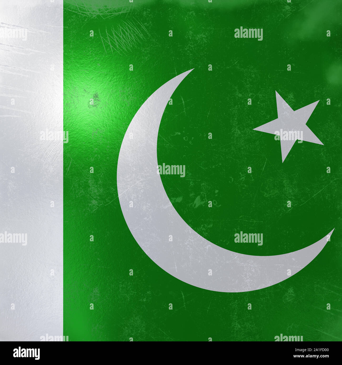 Old pakistan flag hi-res stock photography and images - Alamy