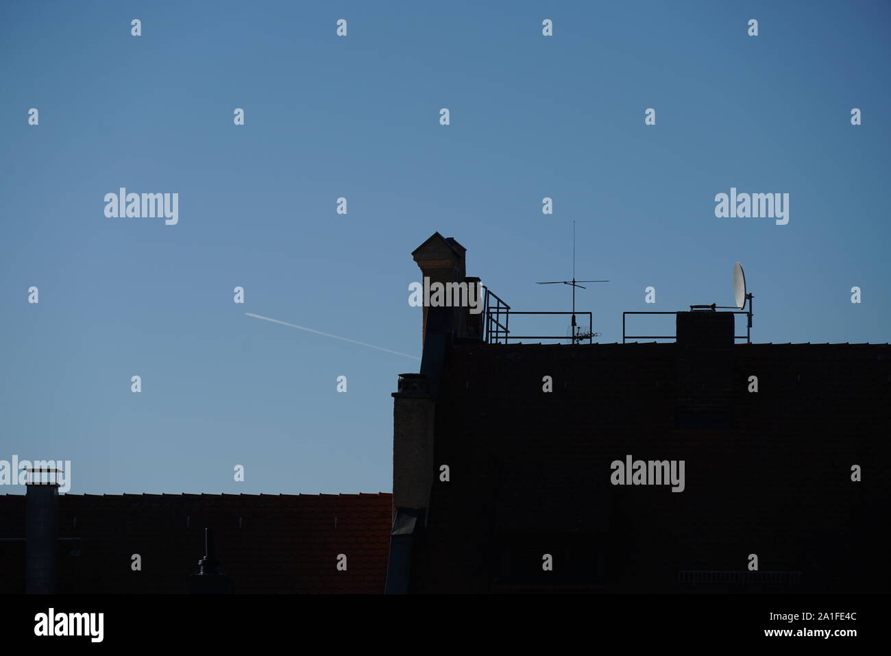 Roof tiles made of baked clay are particularly beautiful and durable on ...