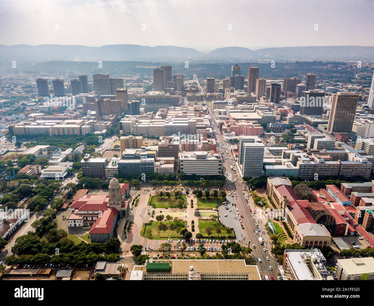 Aerial of pretoria hi-res stock photography and images - Alamy
