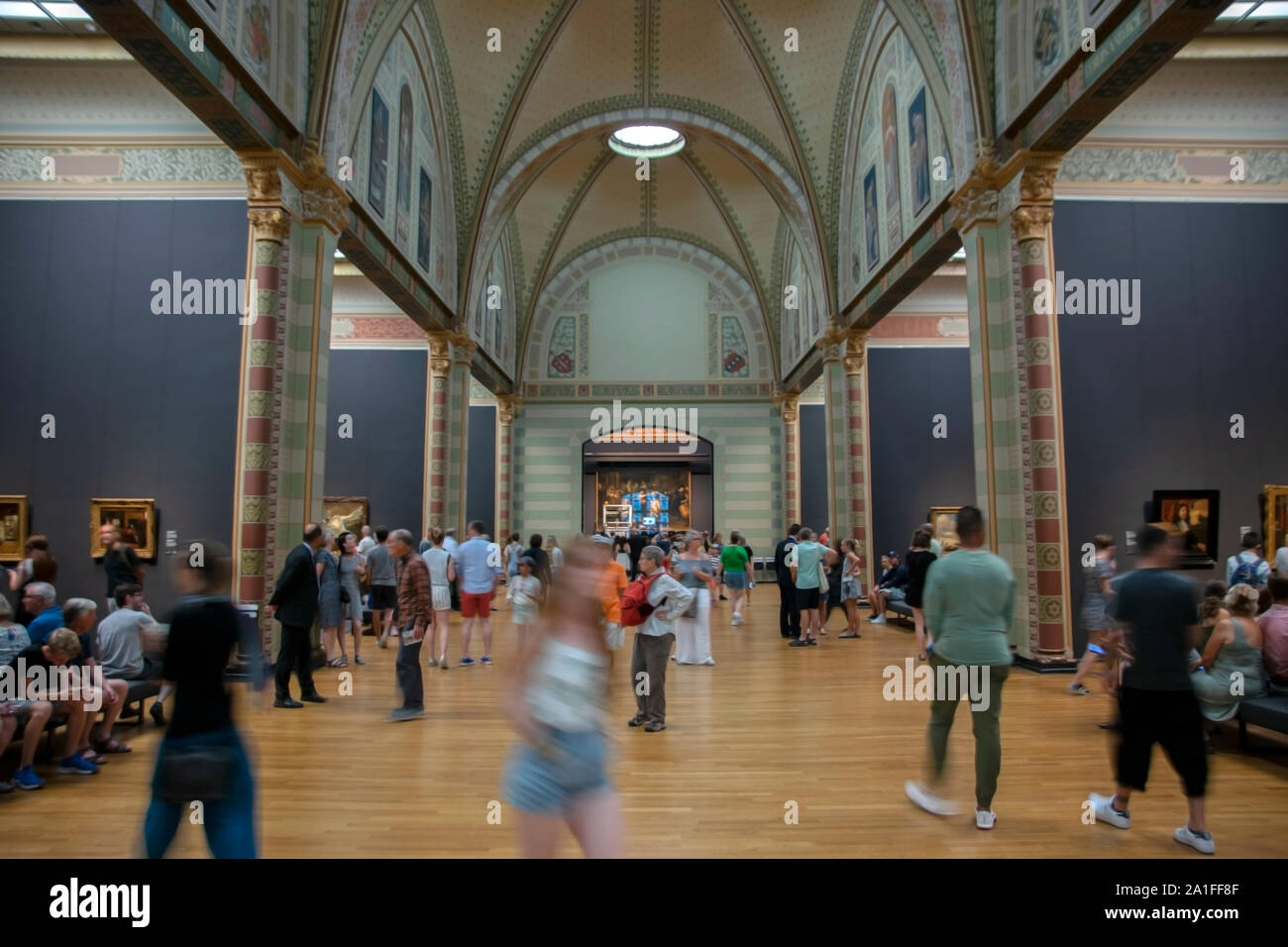 Inside The Rijksmuseum At Amsterdam The Netherlands 2019 Stock Photo ...