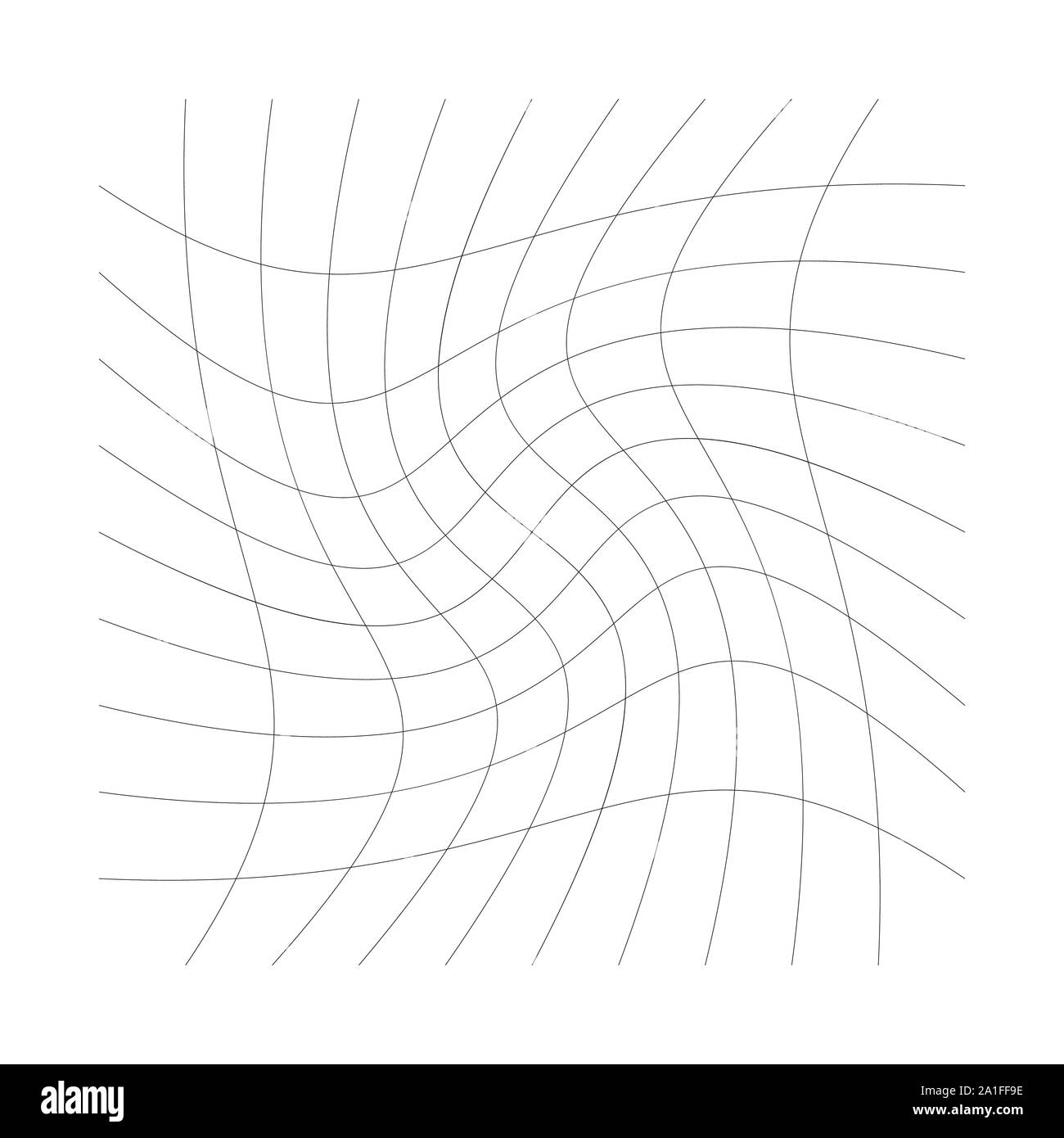 Pattern with rotation, spiral, swirl, twirl effect of perpendicular ...