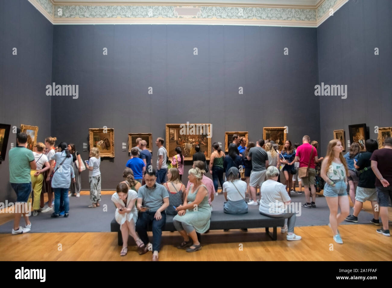 Inside The Rijksmuseum At Amsterdam The Netherlands 2019 Stock Photo ...