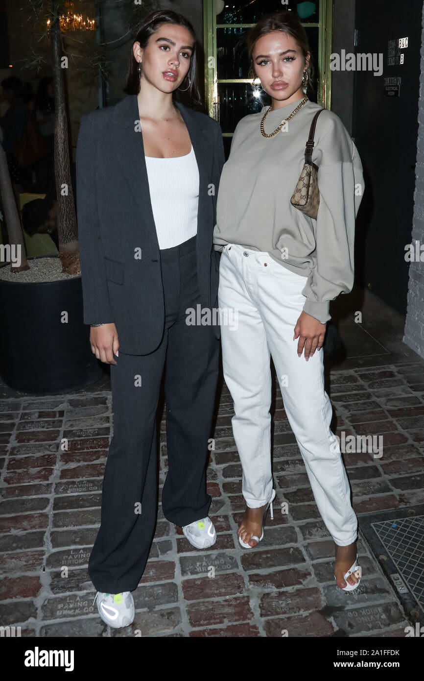 WEST HOLLYWOOD, LOS ANGELES, CALIFORNIA, USA - SEPTEMBER 25: Amelia ...