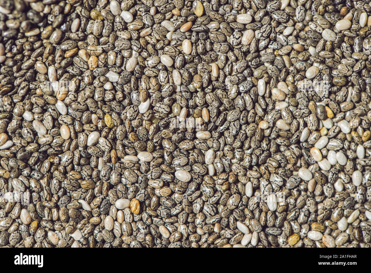 Close up chia seed as texture background Stock Photo - Alamy