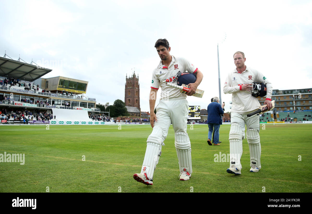 Division one match cooper associates county ground hi-res stock ...