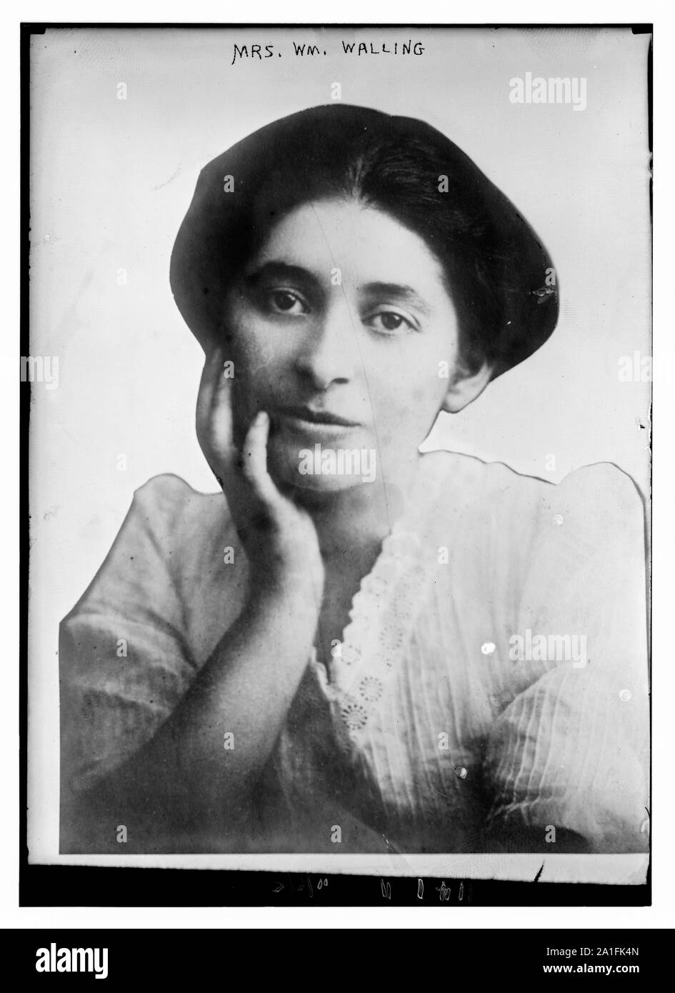 Mrs. Wm. Walling Stock Photo - Alamy