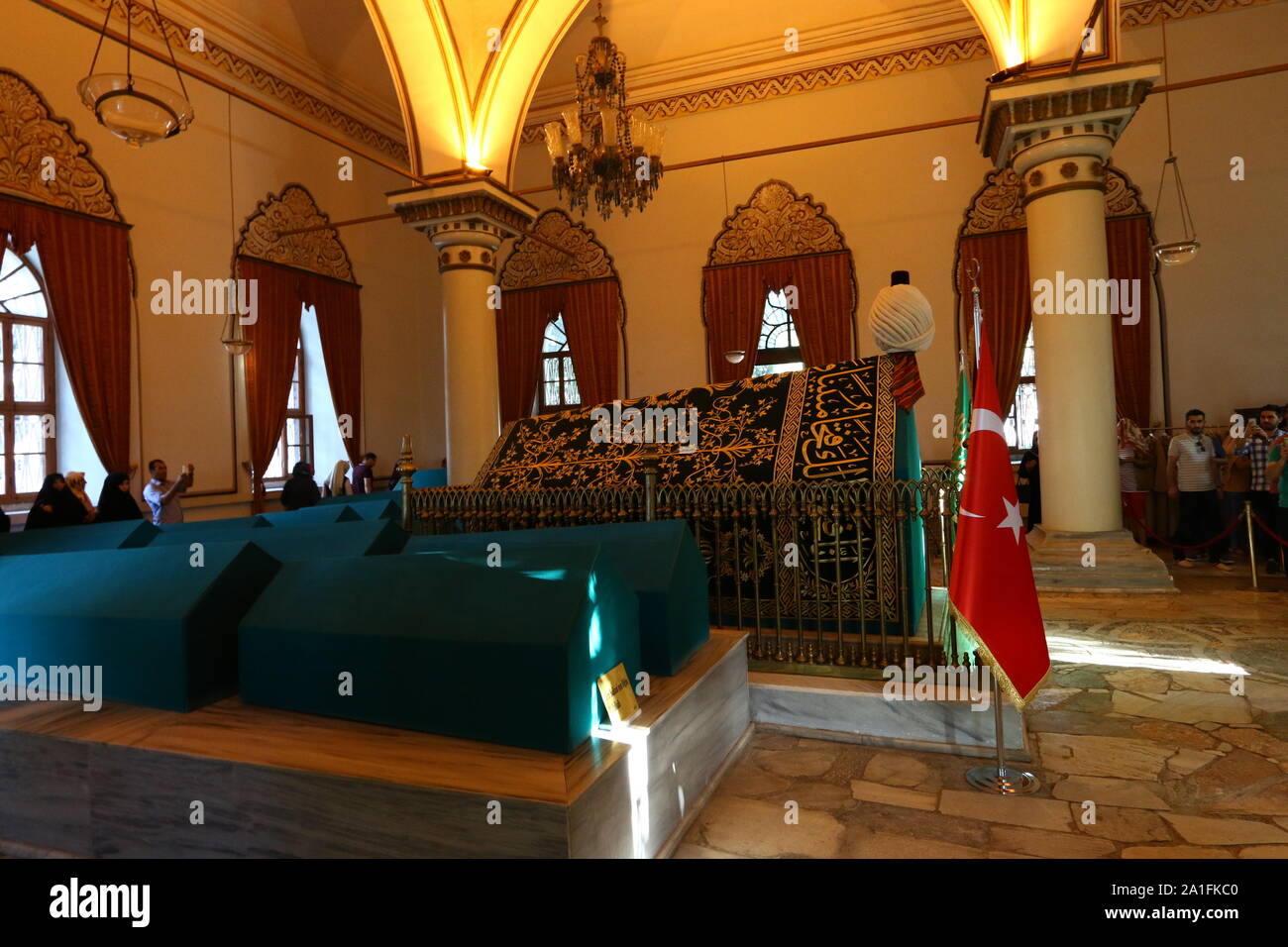 Osman gazi tomb hi-res stock photography and images - Alamy