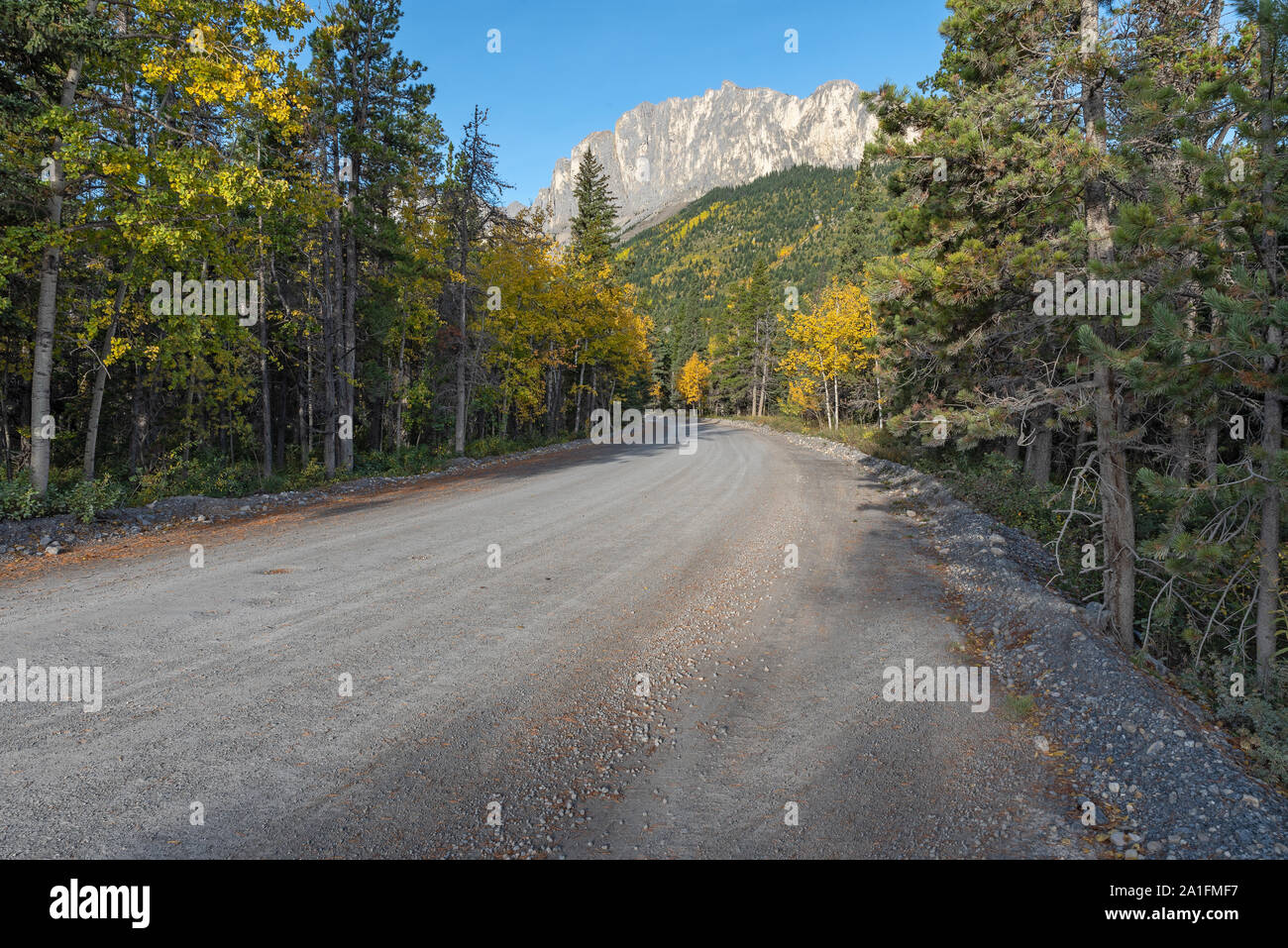 Rural Mountain Road in Alberta, Canada Stock Photo - Alamy