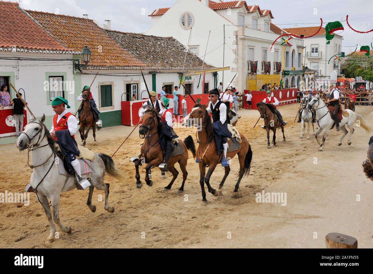 Traditional running of the bulls outfit hi-res stock photography and ...