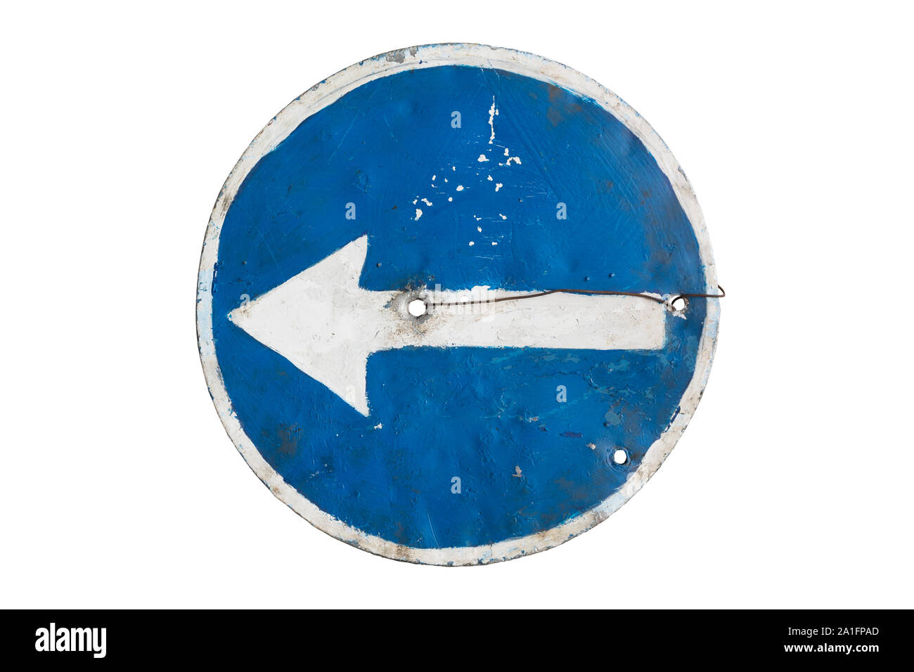 No turn sign on Cut Out Stock Images & Pictures - Alamy