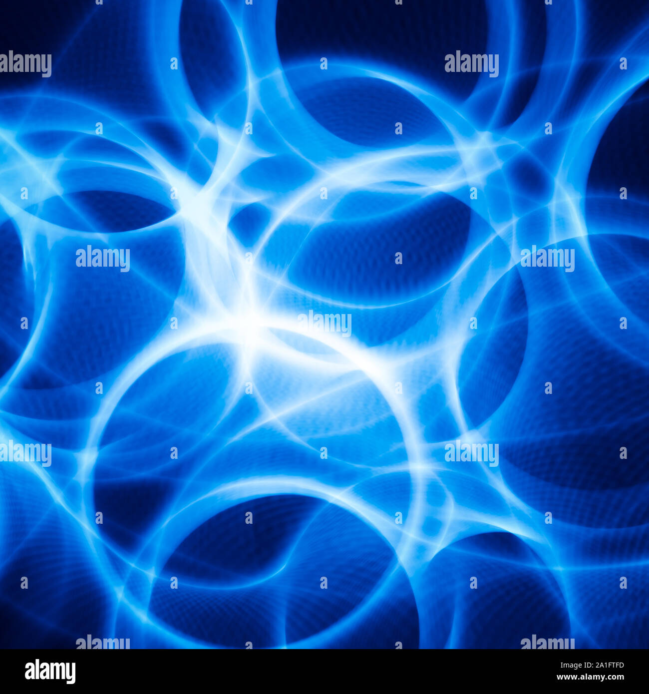 Sound waves in the dark in full color Stock Photo - Alamy