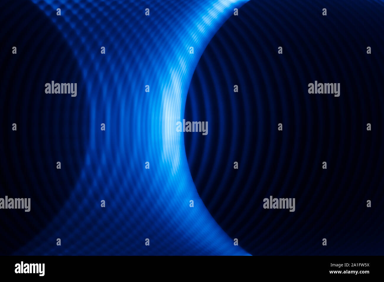 Sound waves in the dark in full color Stock Photo - Alamy