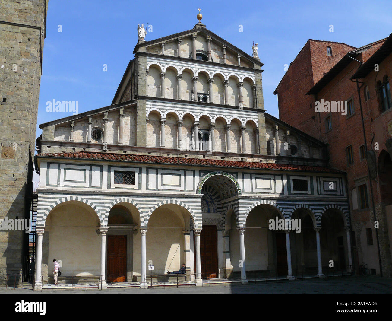 Cattedrale di San Zeno, Pistoia Cathedral, Pistoia, Tuscany, Toscana ...