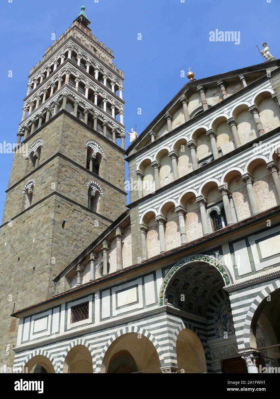 Cattedrale di San Zeno, Pistoia Cathedral, Pistoia, Tuscany, Toscana ...