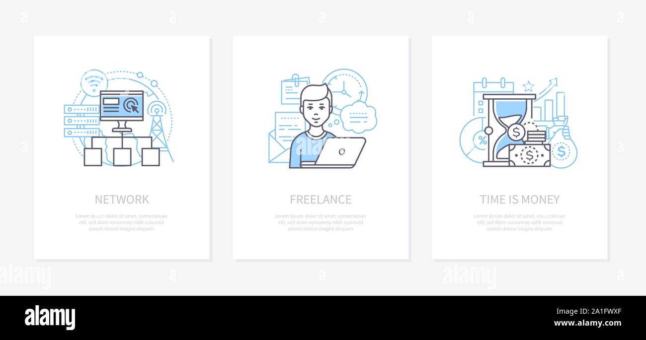 Computer network concept Stock Vector Images - Alamy