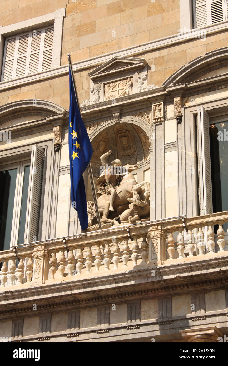 Palace of the government of catalonia hi-res stock photography and ...