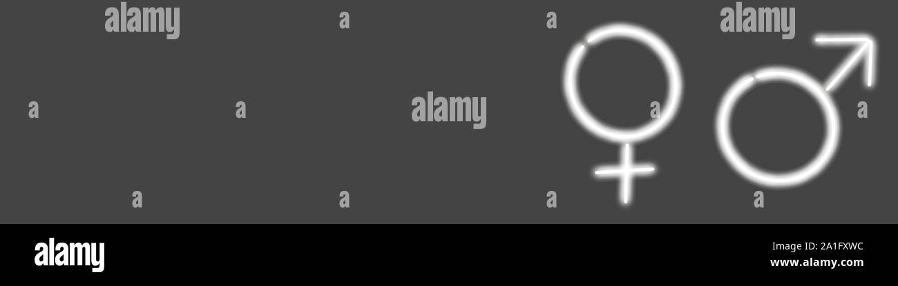 Gender background neon Stock Photo - Alamy