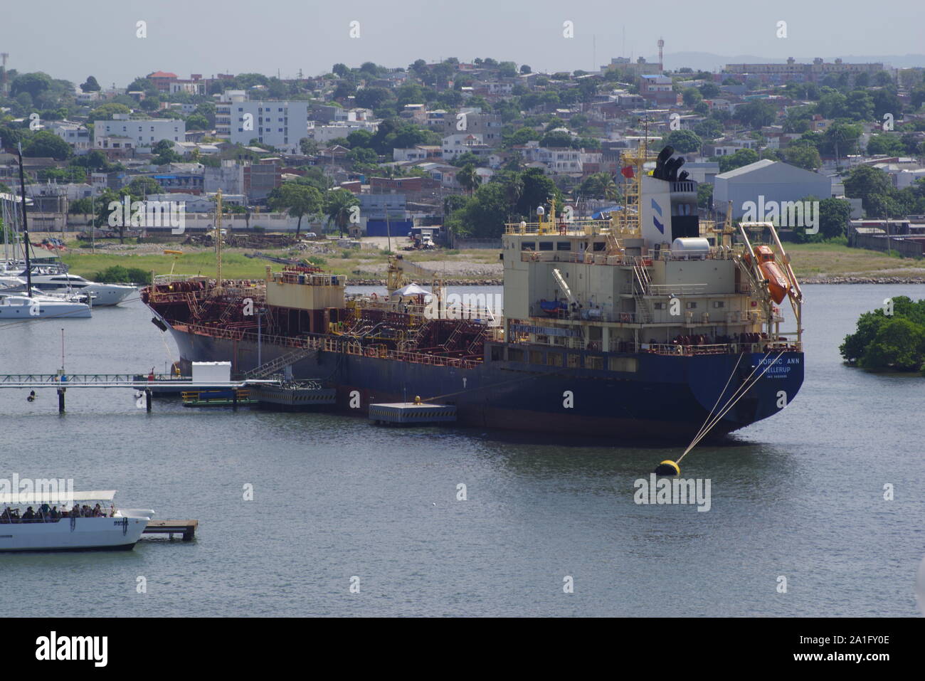 Chemical / Oil Products Tanker Nordic Ann in Cartegena, Colombia Stock ...