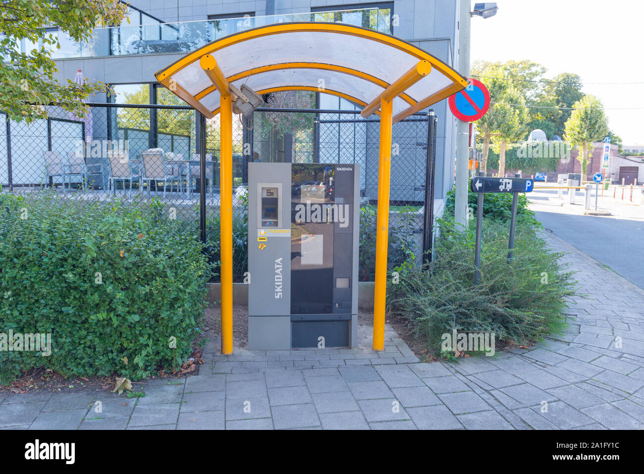 Skidata Ticket Machine High Resolution Stock Photography and Images - Alamy