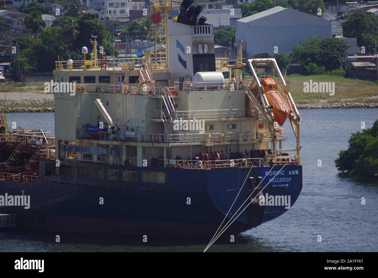 Chemical / Oil Products Tanker Nordic Ann in Cartegena, Colombia Stock ...