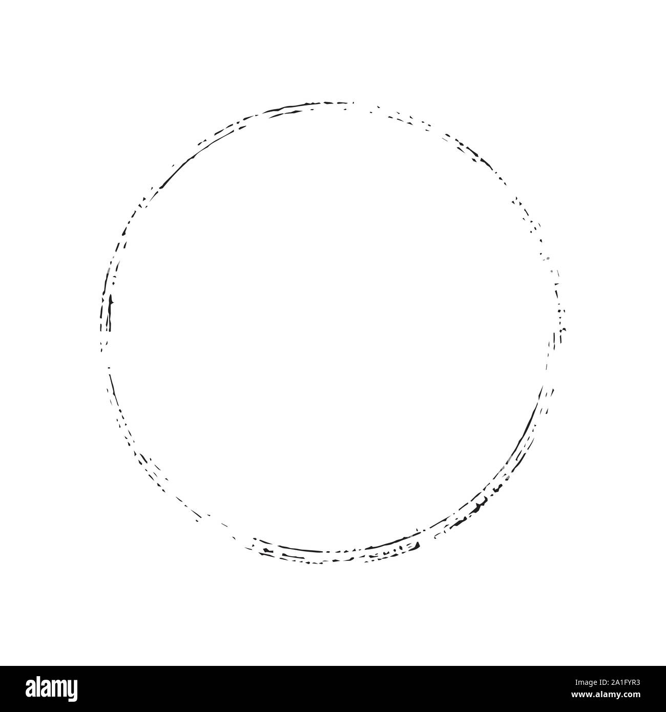 Thin Circle Frame Stock Vector Image & Art - Alamy