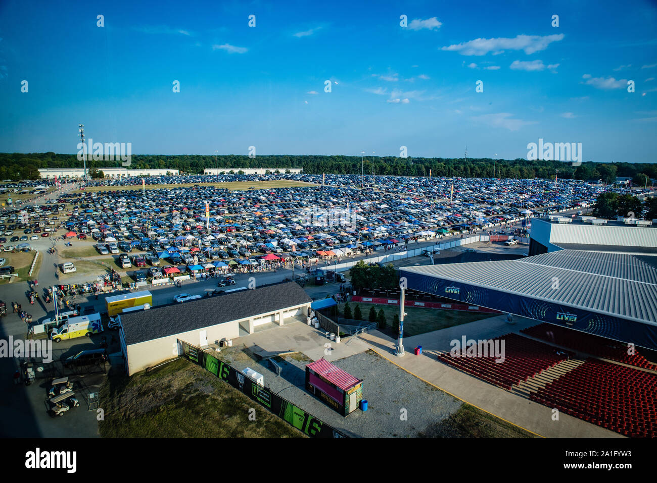 NASCAR Championship 400 at Richmond, VA. race track Stock Photo - Alamy