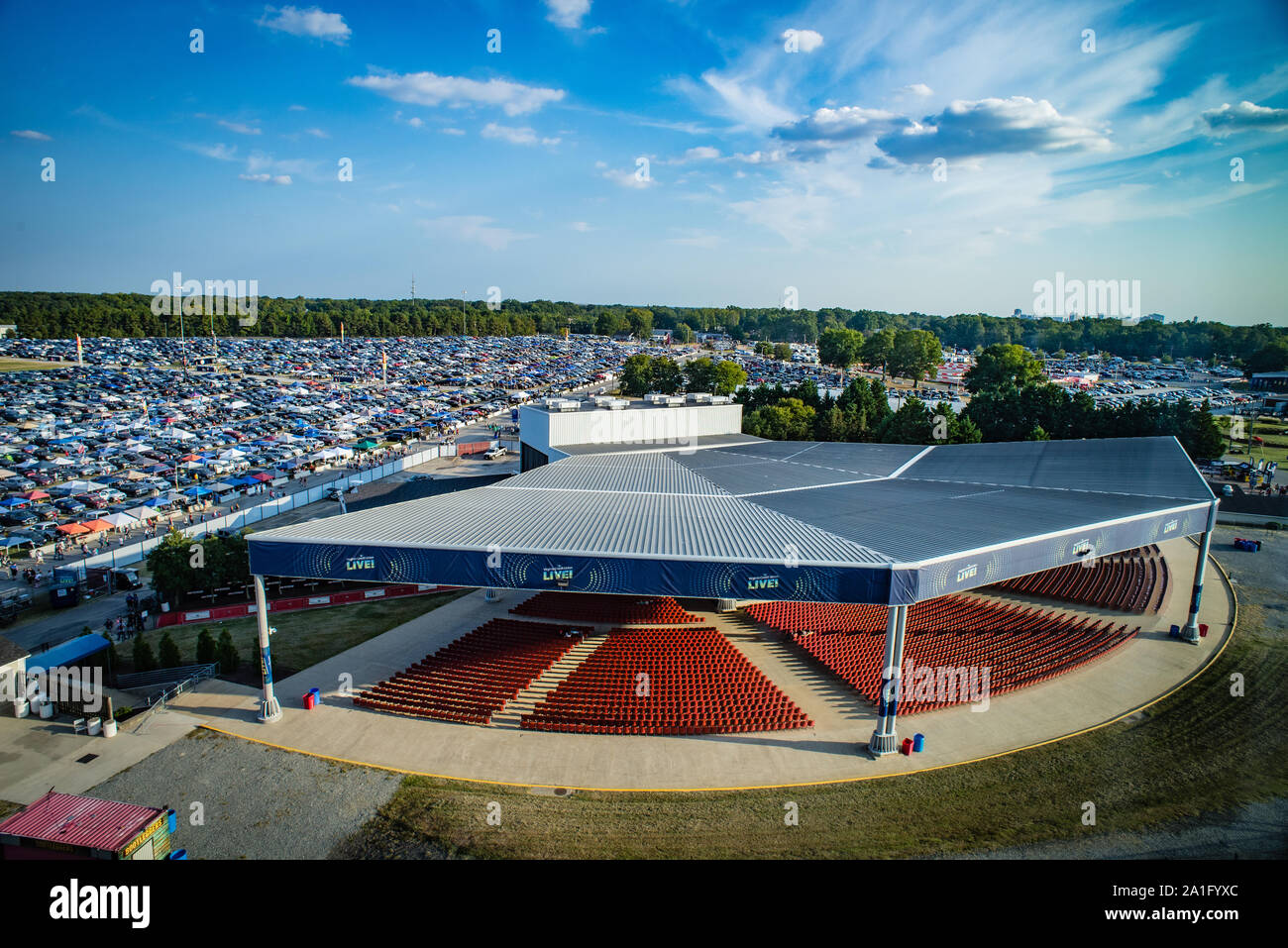NASCAR Championship 400 at Richmond, VA. race track Stock Photo - Alamy
