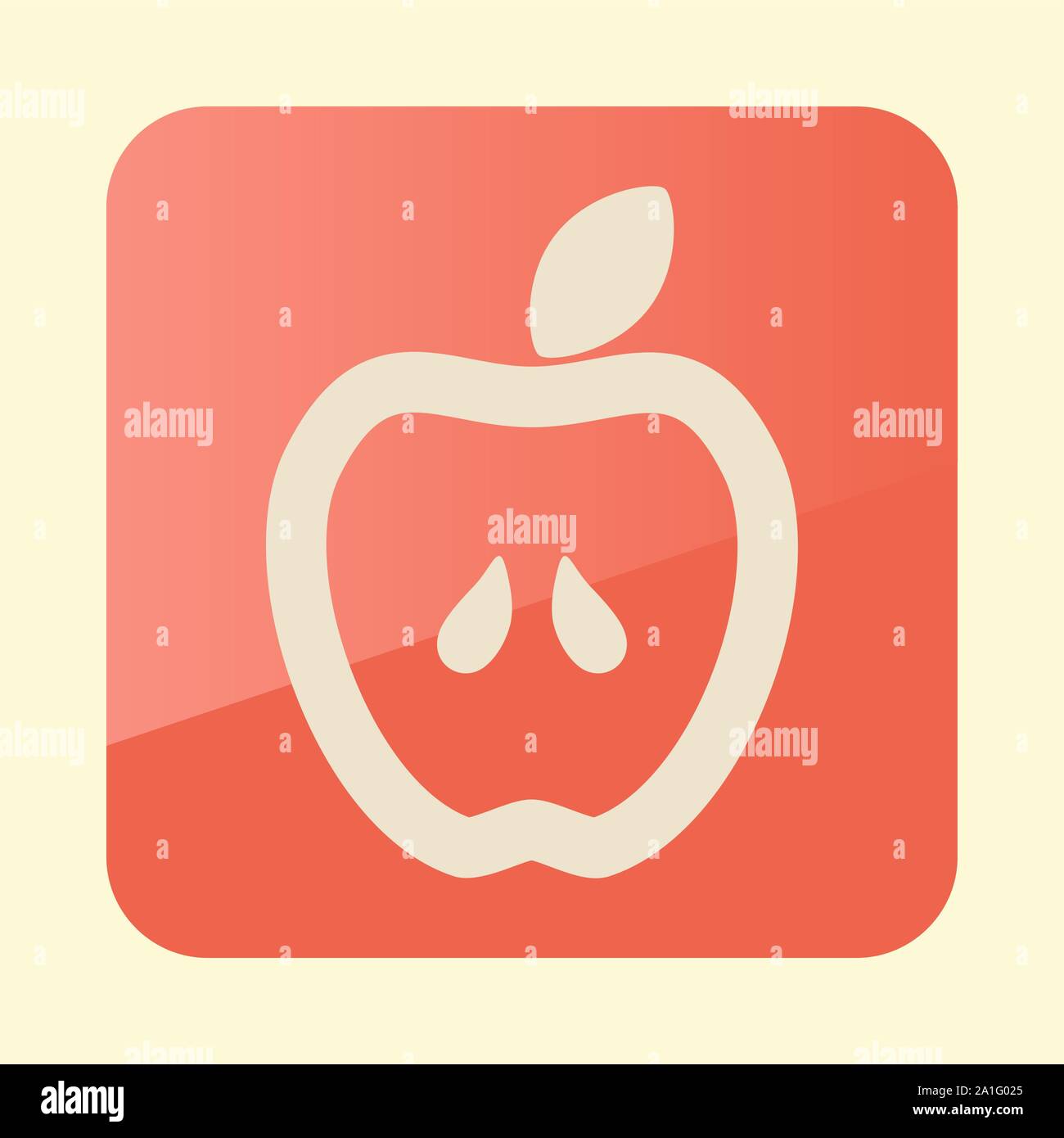 Apple logo colored Stock Vector Images - Alamy