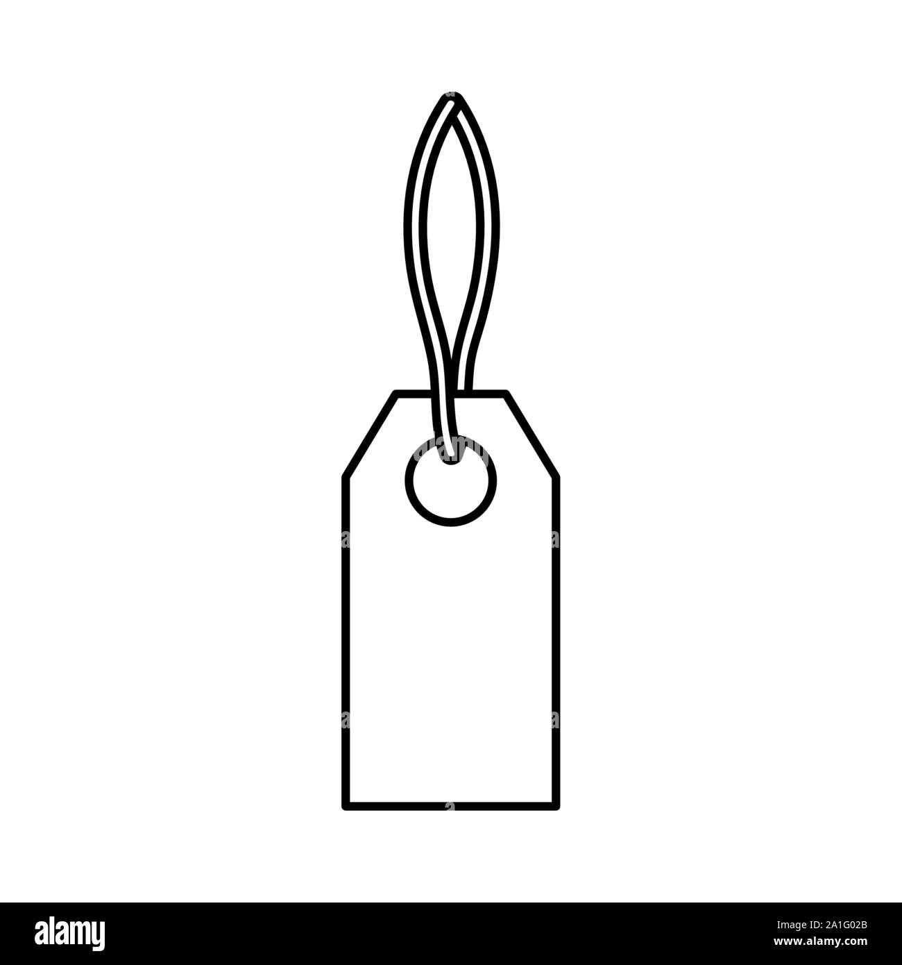 Tag hanging Black and White Stock Photos & Images - Alamy