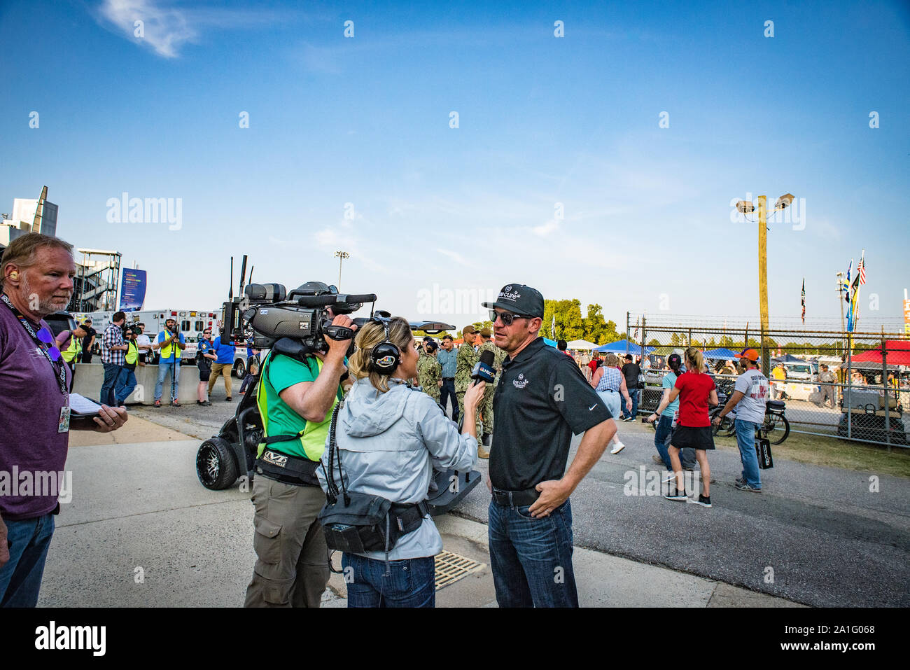 NASCAR Championship 400 at Richmond, VA. race track Stock Photo - Alamy