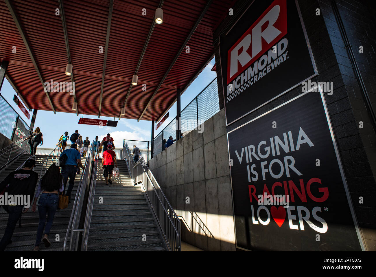 NASCAR Championship 400 at Richmond, VA. race track Stock Photo - Alamy
