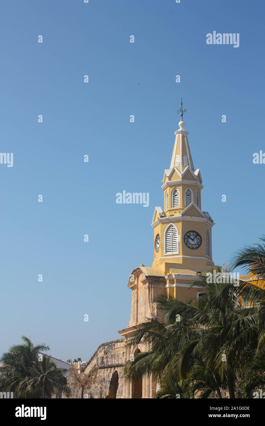 The Clock Tower. Neo-Gothic style, the tower stands on the main gate of ...