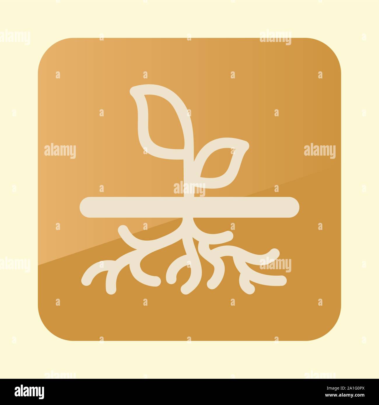 Web of tree roots Stock Vector Images - Alamy