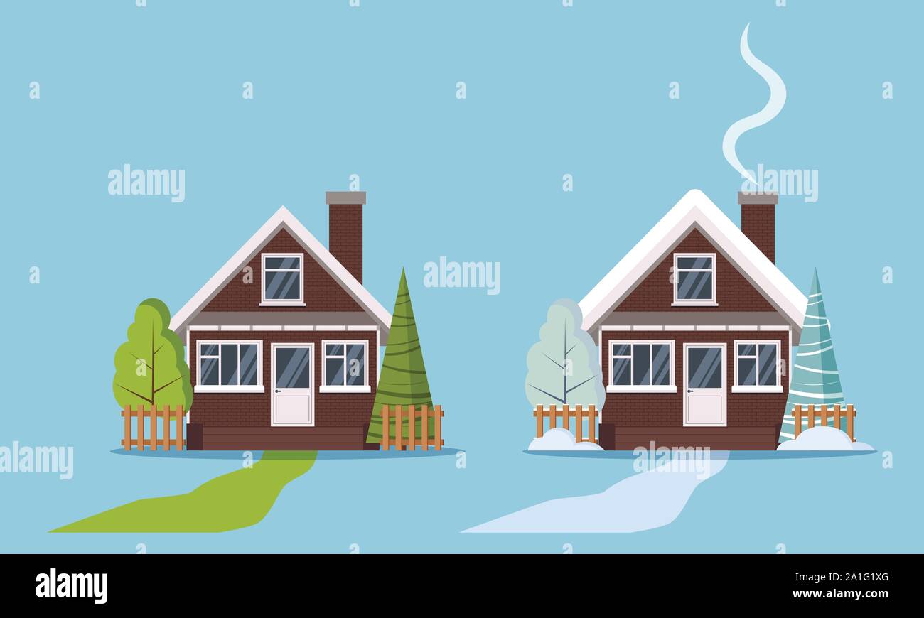 Small farm road Stock Vector Images - Alamy